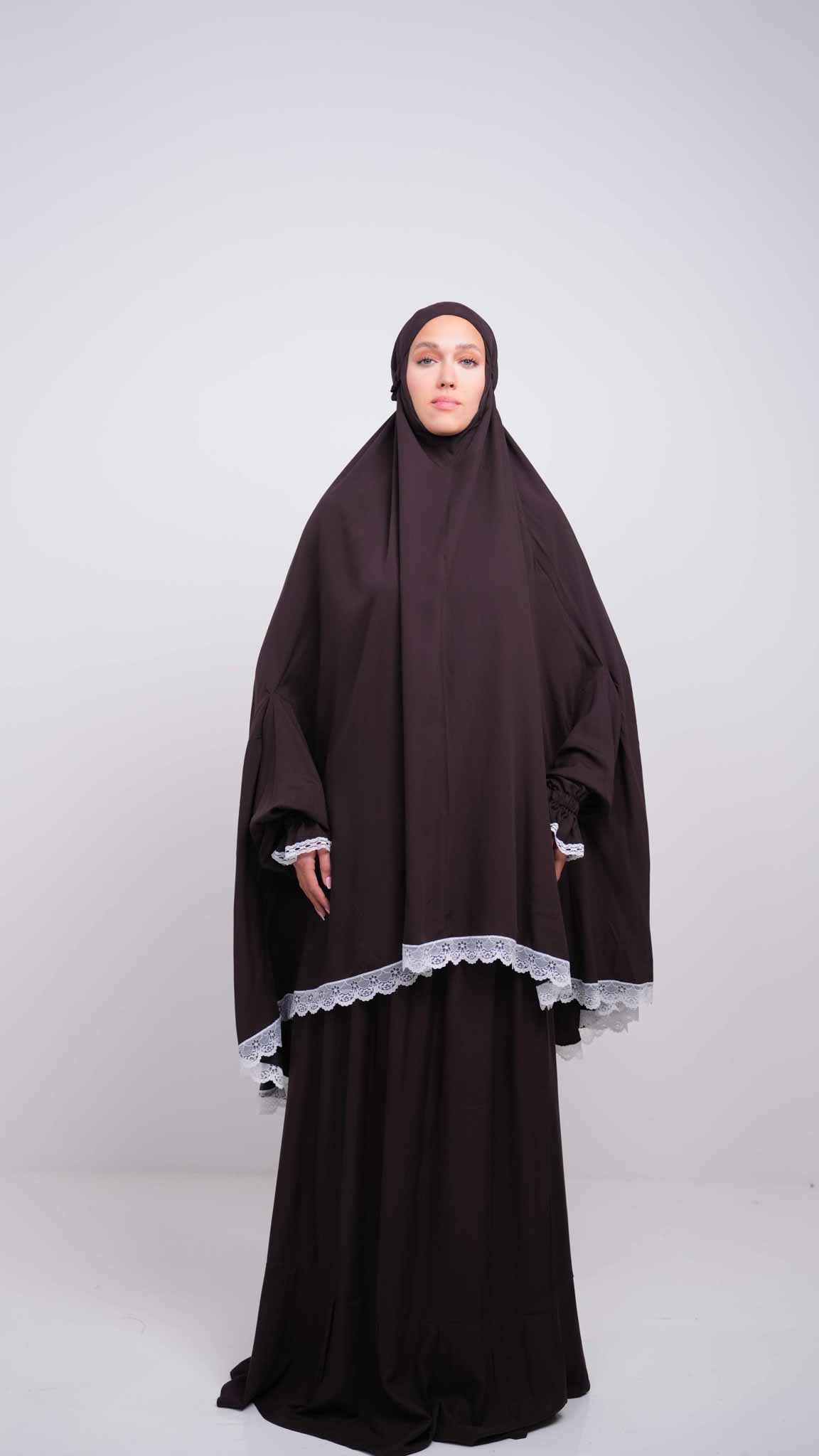 Plum Two Piece Prayer Gown | ScillaShop